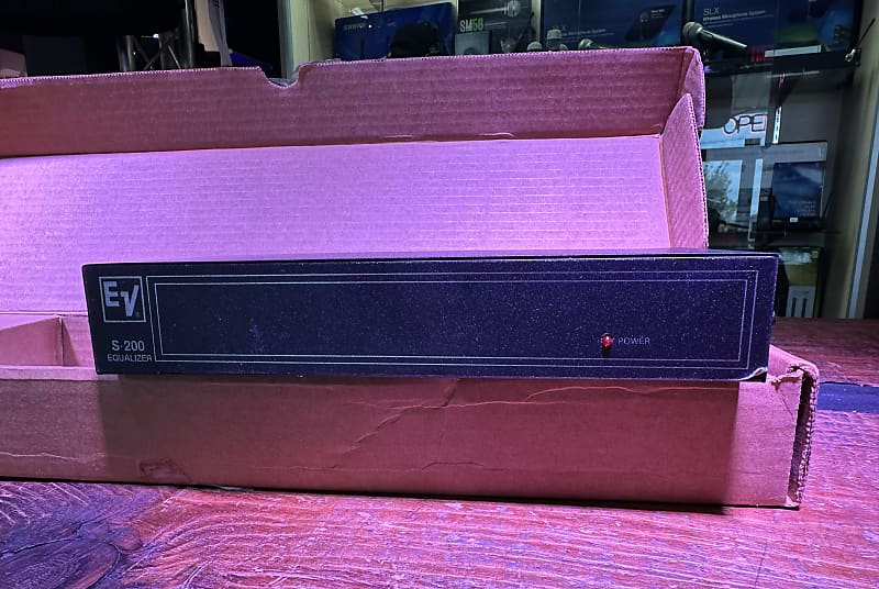 Electro Voice S200 Equalizer OPEN BOX | Reverb