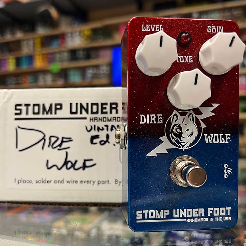 Stomp Under Foot Dire Wolf Limited Vintage Edition Drive | Reverb