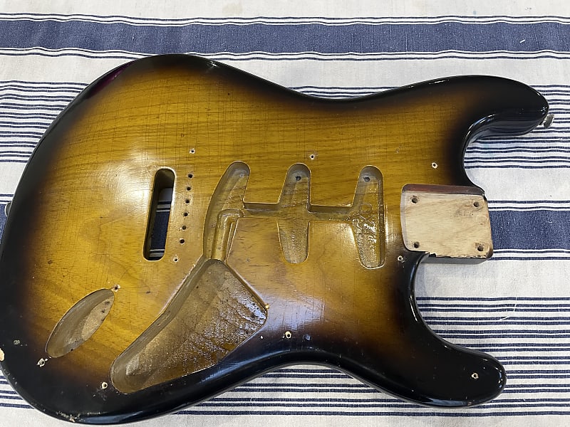 Ox4 Stratocaster Body ash aged | Reverb UK