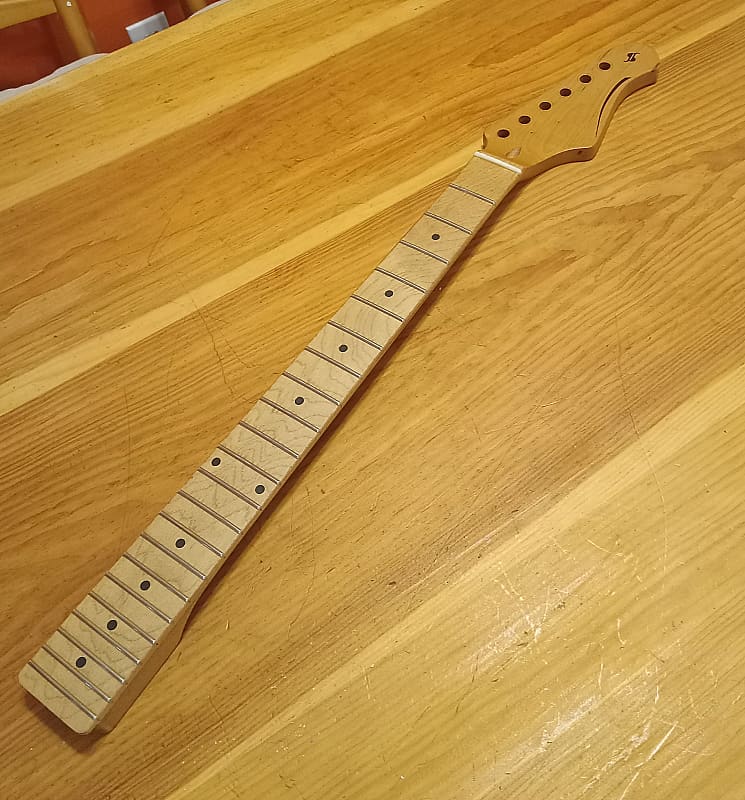 Stagg Roasted Maple Guitar Neck. Project. | Reverb