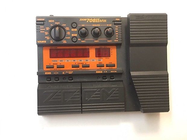 Zoom GFX-708 II Bass Multi-Effects Processor Rare Guitar | Reverb