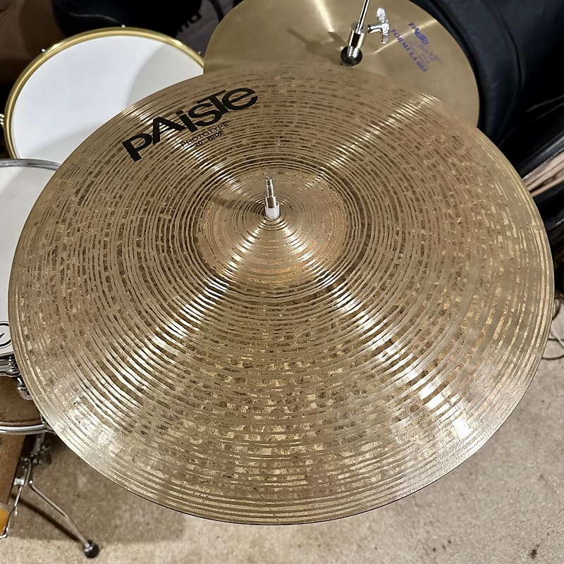 Paiste T20 Prototype 20” ride, video! | Reverb