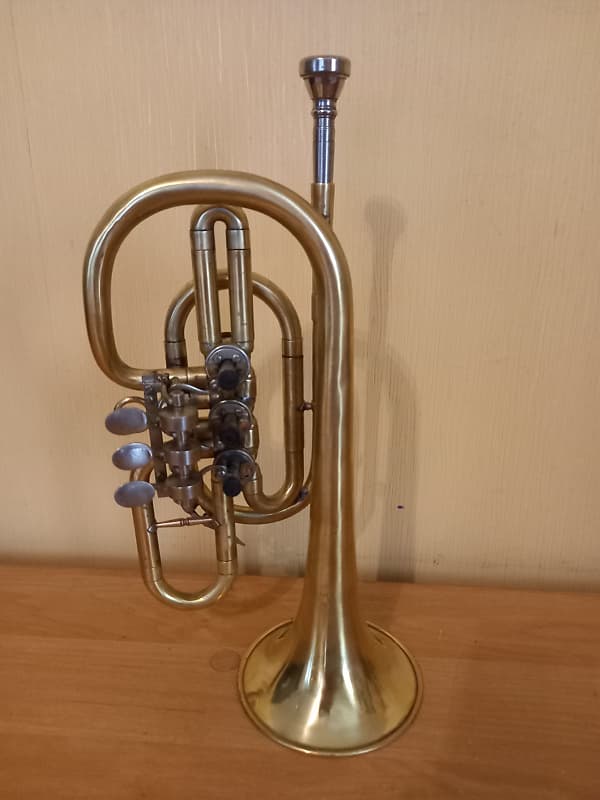 Soviet Trumpet Cornet USSR Musical Wind Instrument Horn | Reverb