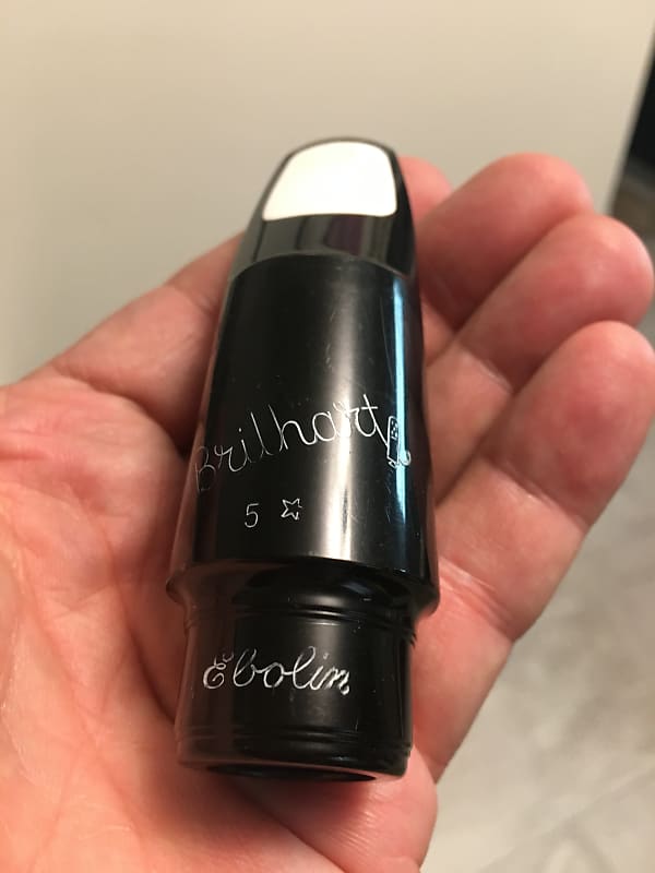 MAY HOT DEAL BRILHART EBOLIN 5* WHITE BITE PLATE TENOR | Reverb