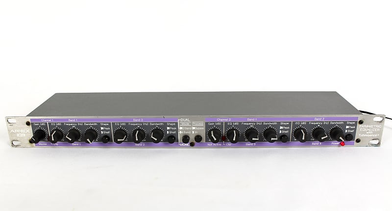 Aphex 109, 4 Band Tube Parametric Equalizer with Tubessence | Reverb