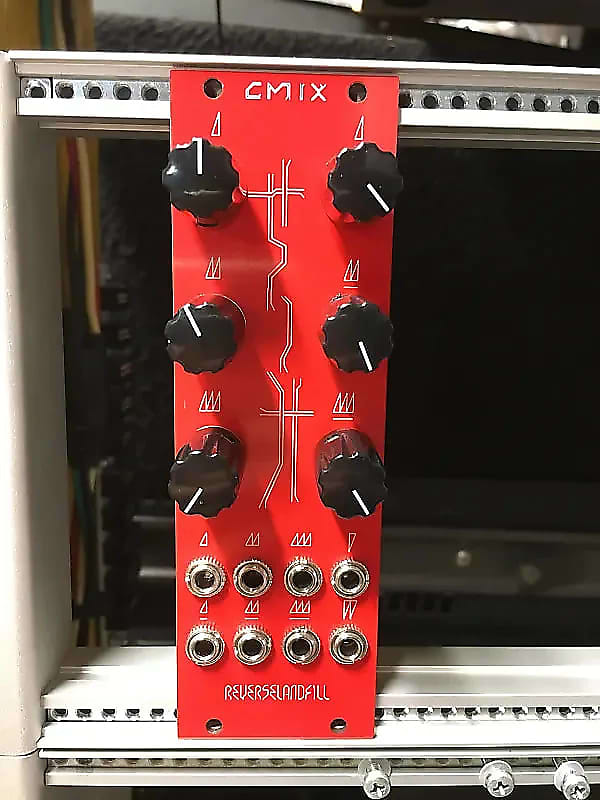 Reverse Landfill CMIX Video Synthesizer Mixer LZX Eurorack | Reverb