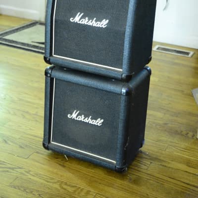 Marshall Lead 12 Mini Stack 1980's black | Reverb