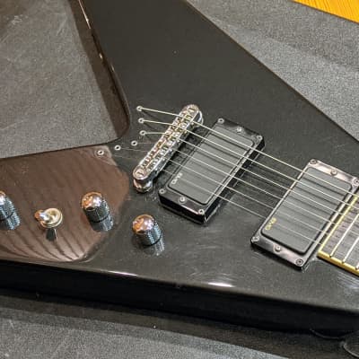 Jackson USA 2001 Dave Mustaine Y2KV Flying V Guitar Metallic | Reverb