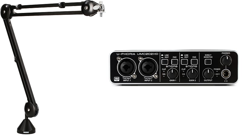 Rode PSA1 Desk-mounted Broadcast Microphone Boom Arm Bundle | Reverb