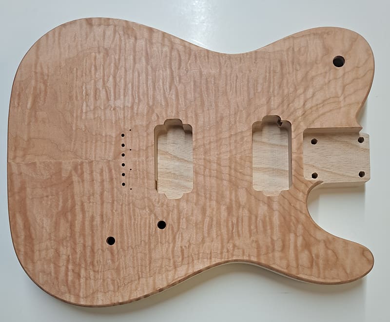 Shepard Custom Guitars Custom Telecaster Body Semi-hollow | Reverb