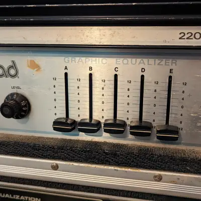 Vintage 1970s Road 220 Solid State Guitar/Bass Amp Head | Reverb