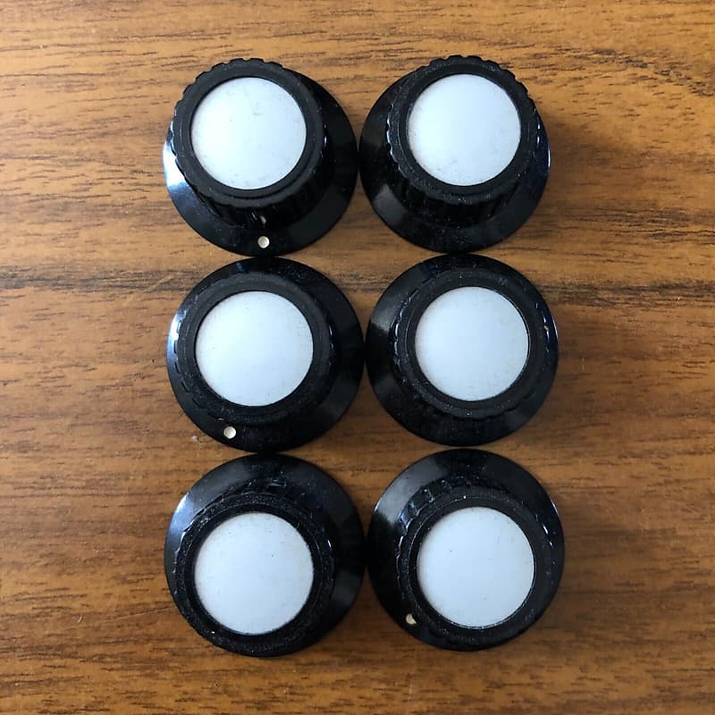 6x Selmer spec NOS Bulgin control knobs 1965-67 | Reverb
