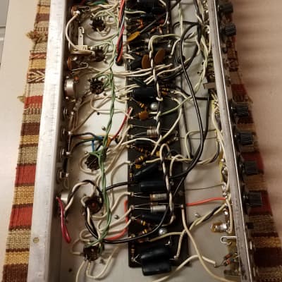Vintage Fender Twin Reverb Chassis - clean and original | Reverb