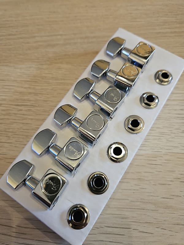 Fender 6 Machine Heads for American series | Reverb