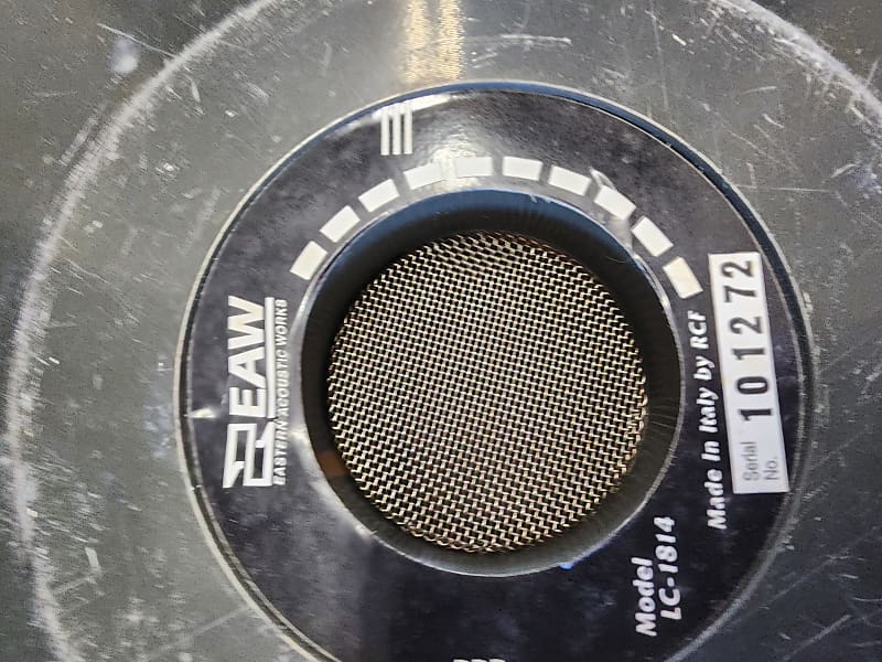 EAW 18 1000 WATT SUBS Lc 1814 EARLY 2000. 2000 TO 2005 | Reverb