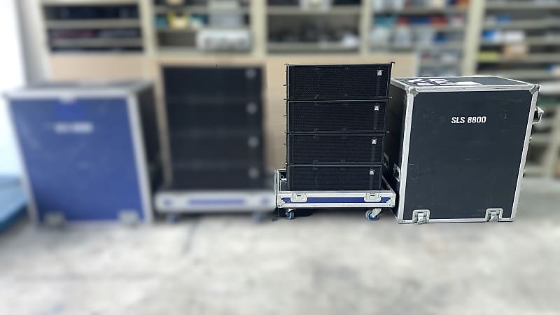 SLS LS8800 2 WAY Passive Line Array Speaker W/Case #293-#316 | Reverb