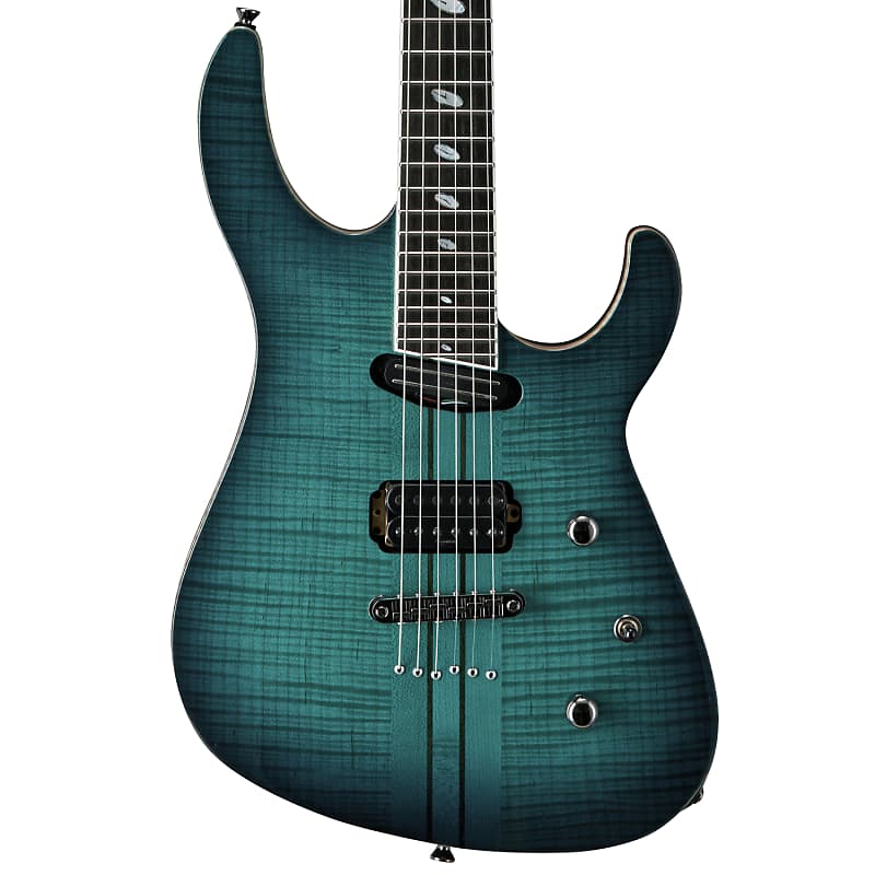 Caparison TAT Special FM-FX LTD, Green Flame | Reverb