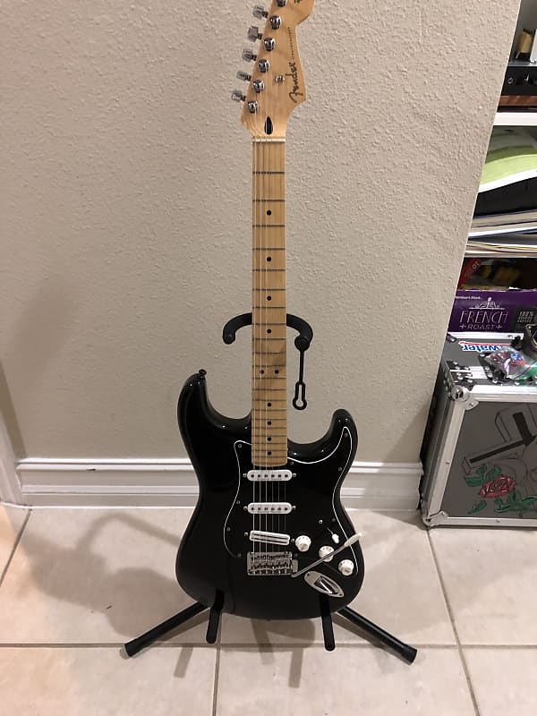 Fender MIM Stratocaster 2021 Black | Reverb