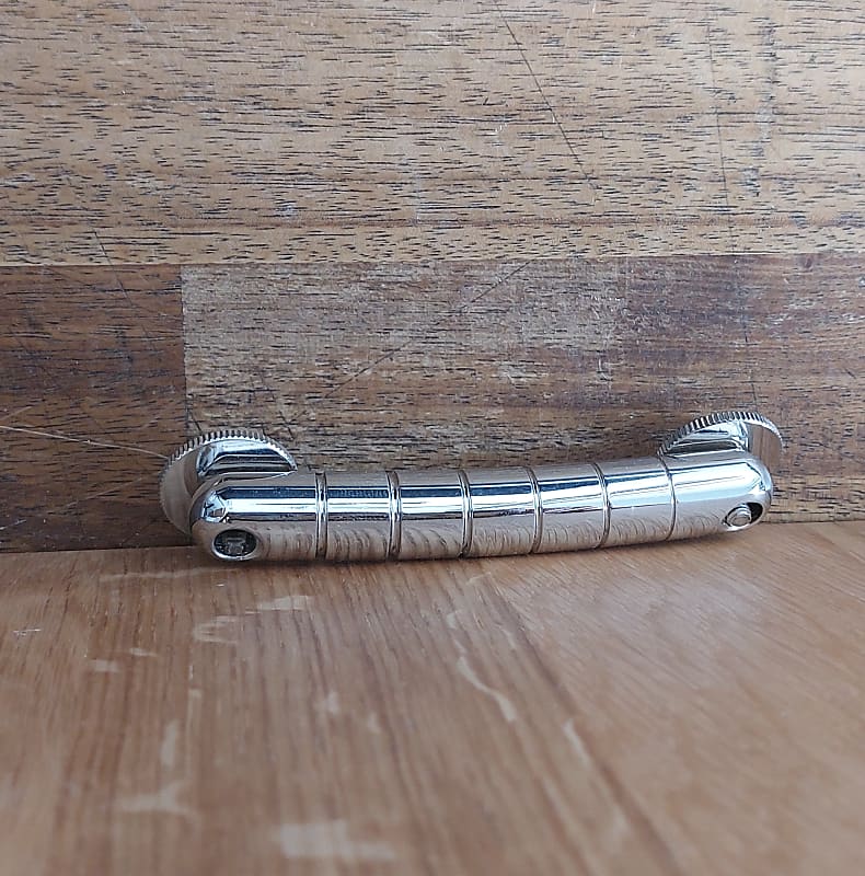 Gretsch Rocking Bar Bridge 2010s - Nickel | Reverb