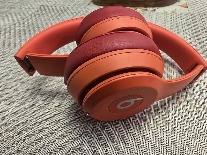 Beats by Dre Solo3 On-Ear Headphones - Red | Reverb