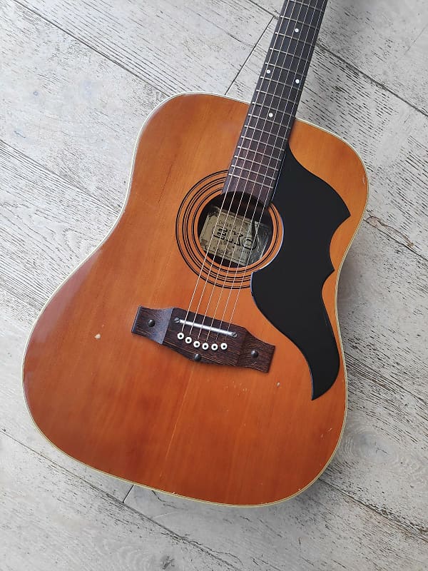 EKO Ranger 6 1970's Vintage Italian Acoustic Guitar | Reverb