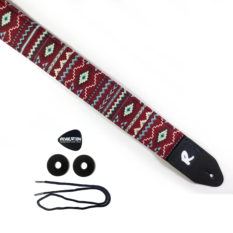 Southwestern Guitar Strap - Aztec - Tribal - Navajo - | Reverb Canada