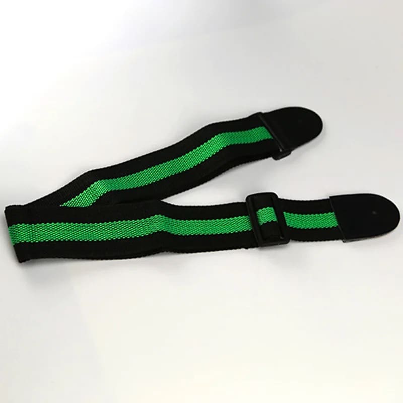 Kids Youth Guitar Strap - Nylon - Black/Green | Reverb