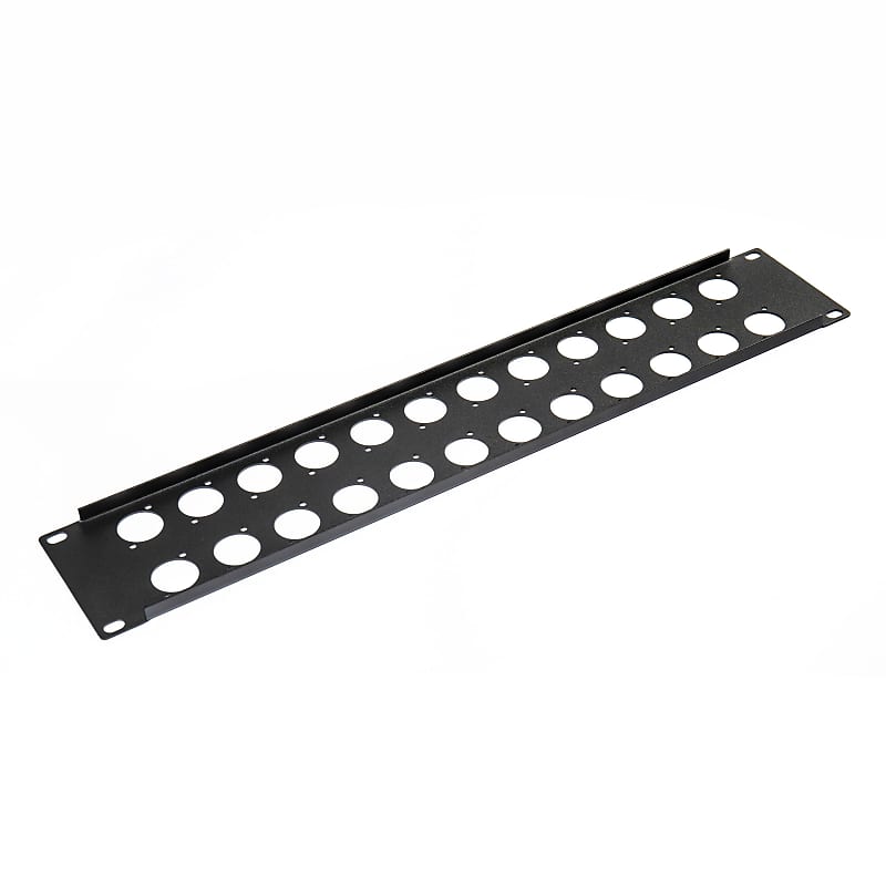 MUSIC STORE 19" XLR Panel Mounting 2U - Rack Panel | Reverb
