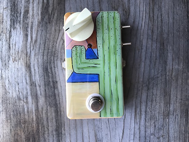 Overdrive Pedal / Cactus Drive Tone Boost Hand Painted | Reverb UK