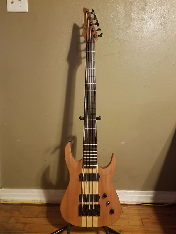 Agile Septor Elite 535 Natural Satin W/EMG 40DC/40J | Reverb