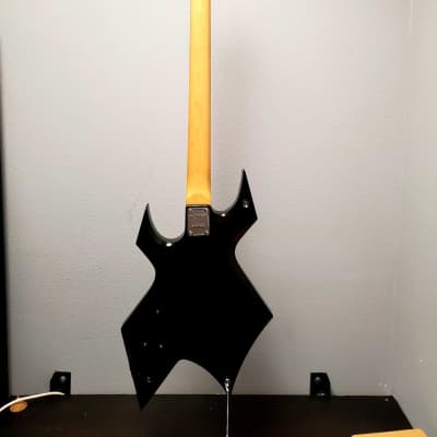 B.C. Rich Warlock Bass Platinum Series Black | Reverb