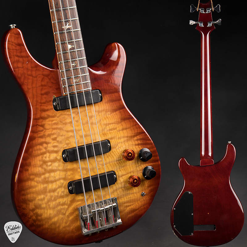 PRS Curly Bass - Sunburst 1988 | Reverb UK