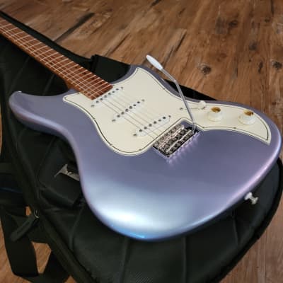 Kauer Electroliner Electric Guitar 2021 Lunar Ice/Solar Winds | Reverb