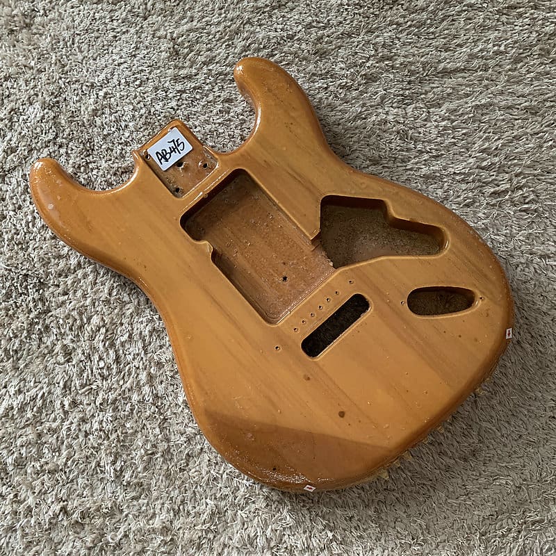 Solid Basswood Stratocaster Strat Style Guitar Body | Reverb
