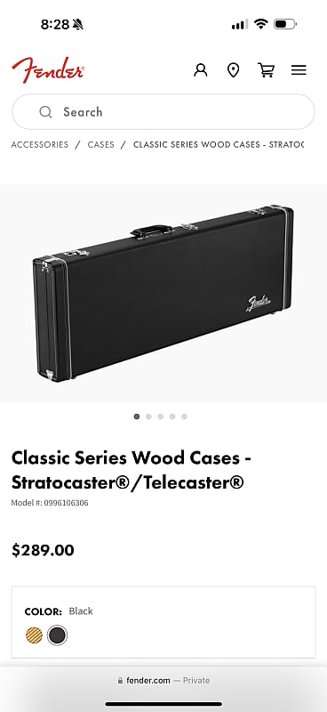Fender Classic Series Wood Cases - | Reverb Australia