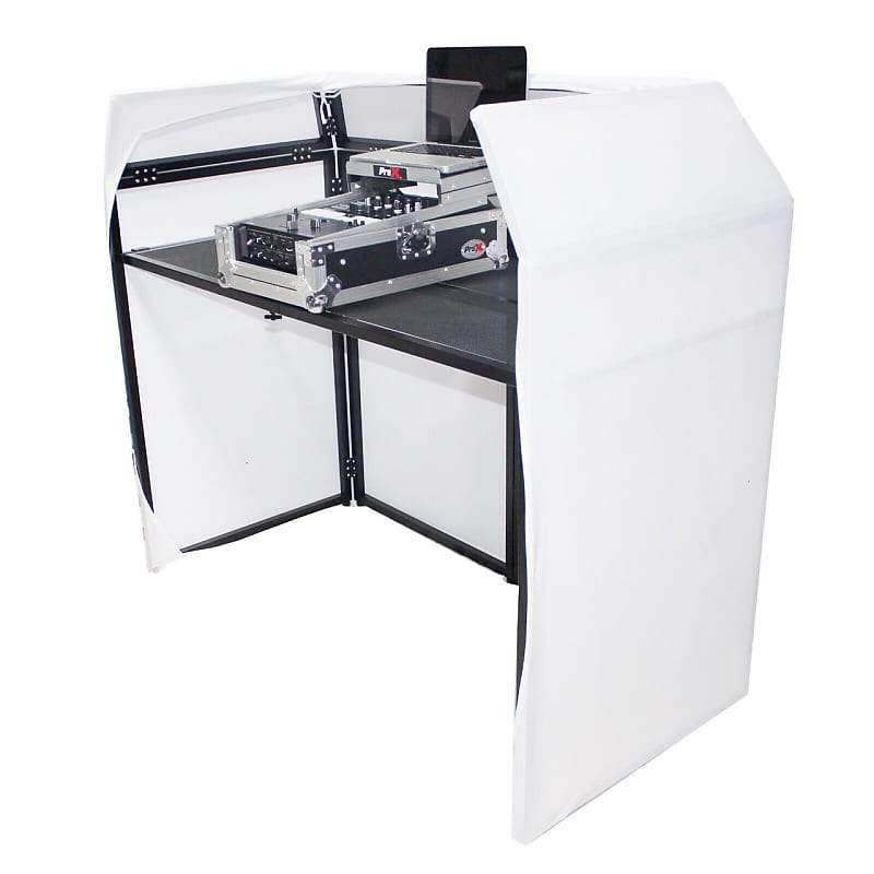 ProX XF-MESA MK2, Mesa MK2 DJ Facade Table Station Includes | Reverb