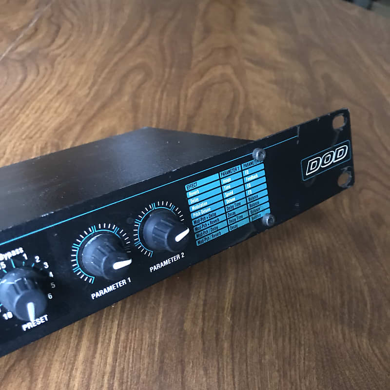 DOD 512 Digital Stereo Reverb Multi Effects Processor | Reverb