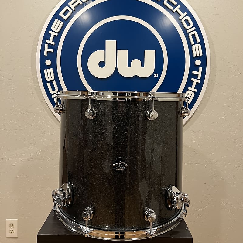 DW Performance Series 16x18" Floor Tom in Pewter Sparkle | Reverb
