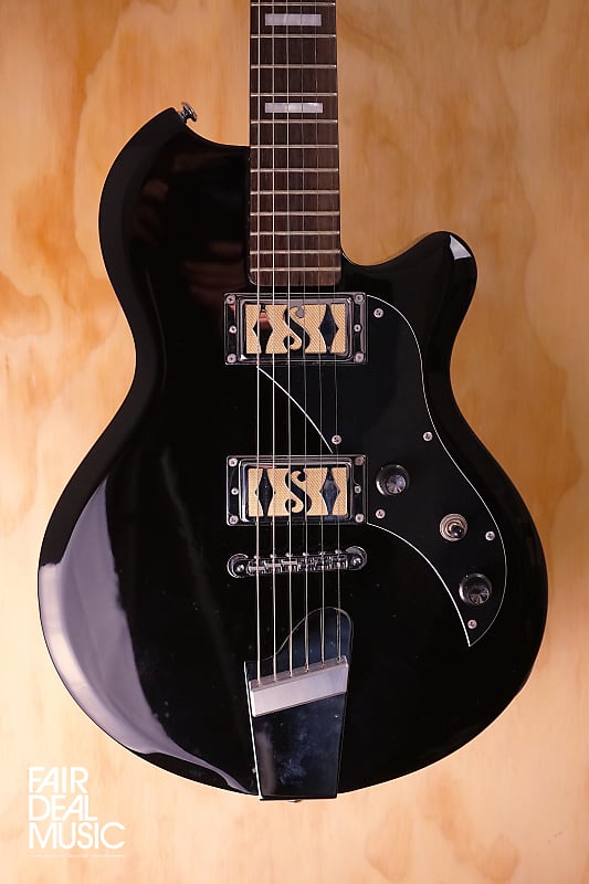 Supro 2020JB Westbury Dual Pickup Island Series in Jet Black, | Reverb