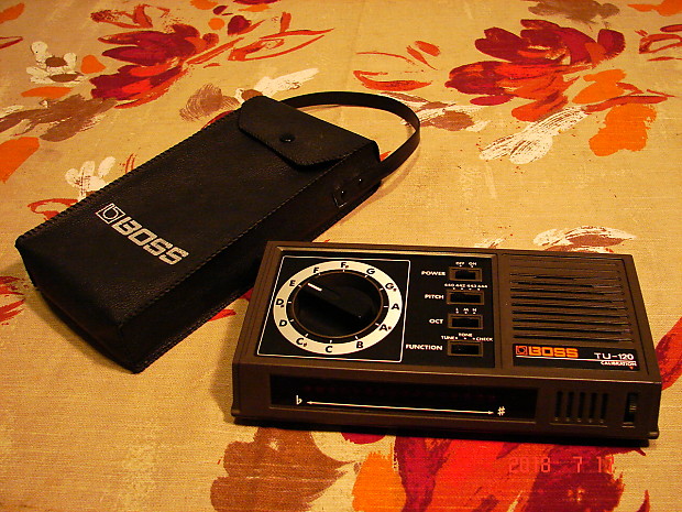 Vintage 80's Boss Model TU-120 Calibration Guitar Tuner | Reverb