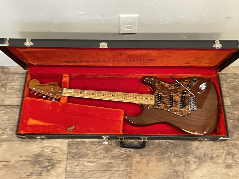 1977-1978 Fender USA Stratocaster Mocha Brown 3 | Reverb Australia