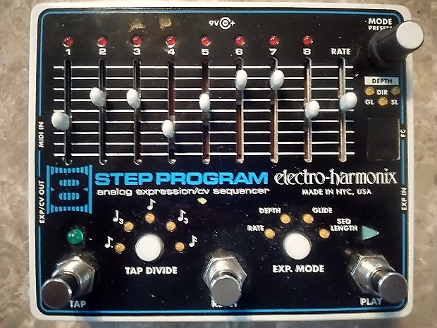 Electro-Harmonix 8 Step Program w/ foot controller | Reverb Australia