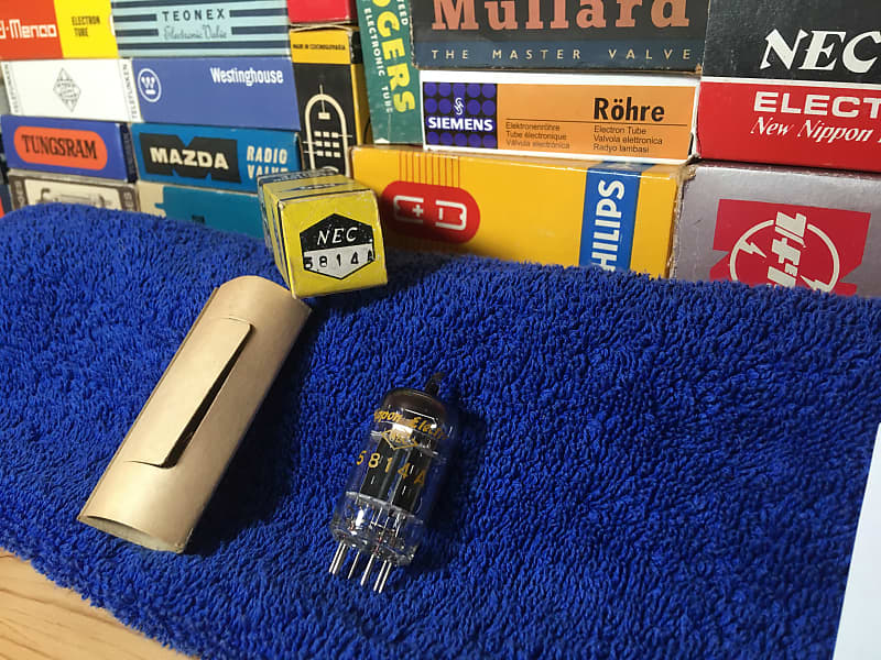 NOS NEC Nippon 5814A Triple Mica Preamp Audio Tube ~ Rare | Reverb UK