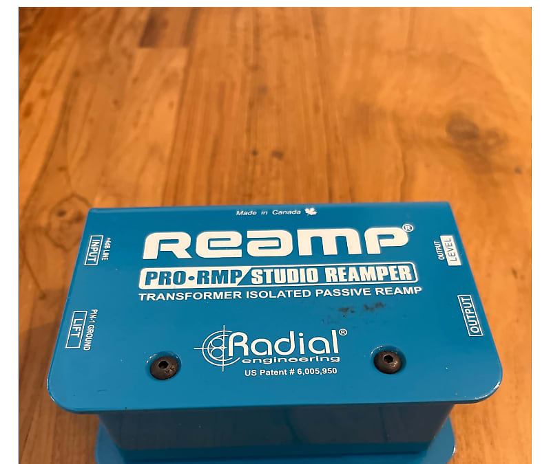 Radial PRO-AMP Studio Reamper - Blue | Reverb