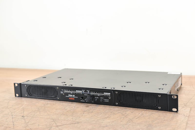 Fostex RM-2 Rackmount Stereo Monitor System CG00Z16 | Reverb