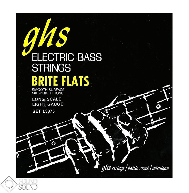 GHS Brite Flats L3075 | Reverb