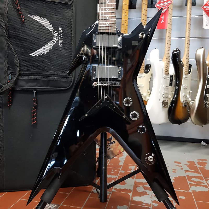 Dean Dime Razorback Black | Reverb