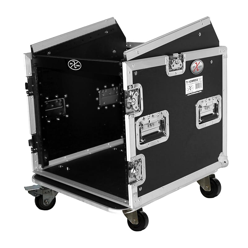 ProX T-10MRSS 10U Rack x 10U Top Mixer DJ Combo Flight Case | Reverb