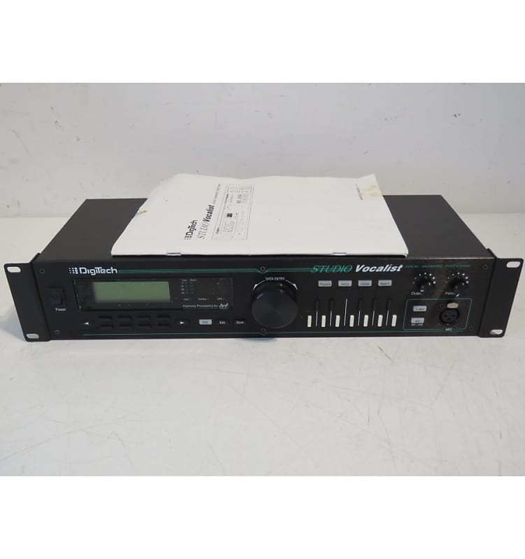 Digitech Studio Vocalist Vocal Harmony Processor with Manual | Reverb