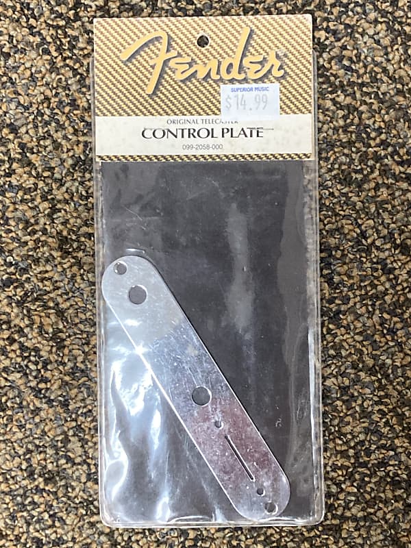 Fender Original telecaster control plate | Reverb